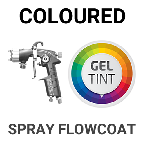 Polyester Flowcoat / Topcoat - Fast Delivery - ECF