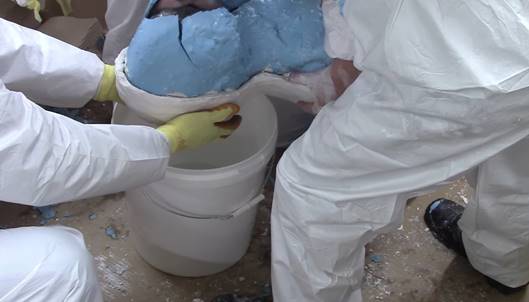 Life Casting - Taking a head cast using Alginate