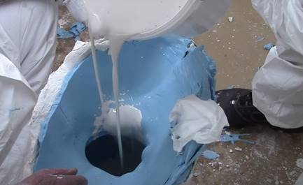 Life Casting - Taking a head cast using Alginate