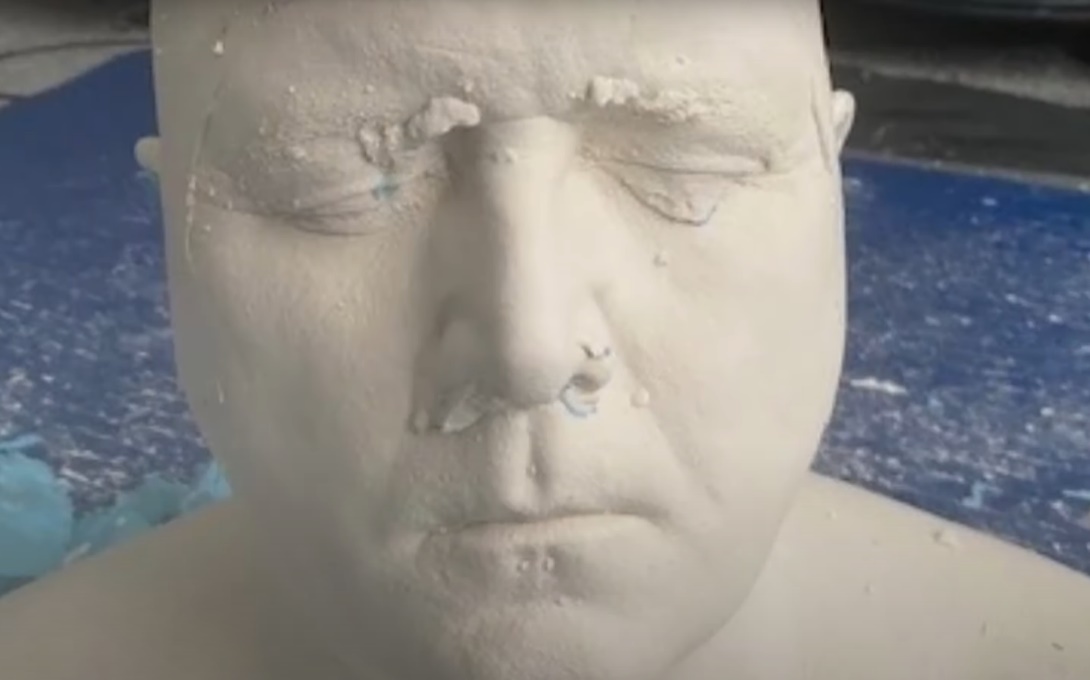 Life Casting - Taking a head cast using Alginate