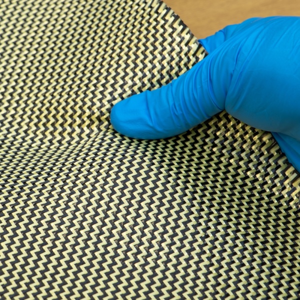 228g Twill Weave Carbon/Kevlar® Cloth 1000mm wide