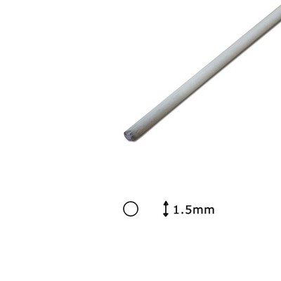 Polyester Fibreglass Rods - White - Fast Delivery - ECF