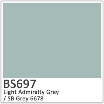 Dark Admiralty Grey SB 6003 Polyester Flowcoat (BS 632)