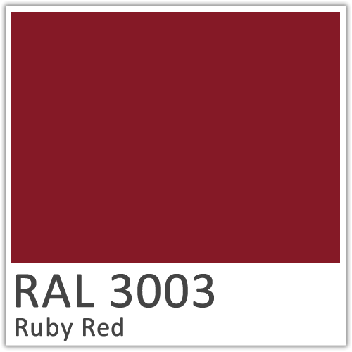 RAL 3018 (GT) Polyester Pigment - Strawberry Red