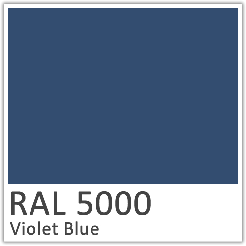 RAL 5000 Violet Blue Polyester Flowcoat