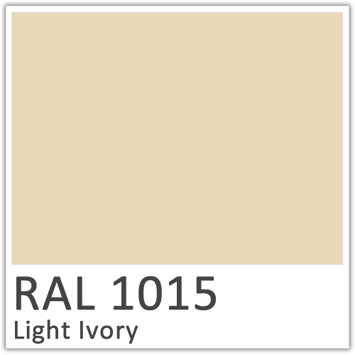 RAL 1015 Light Ivory Polyester Flowcoat
