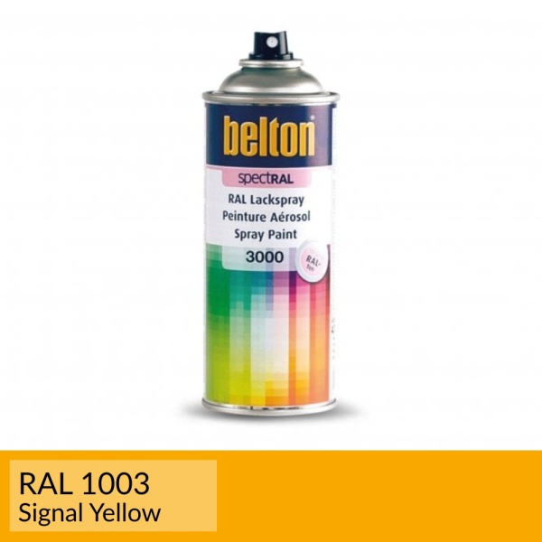 Belton Spray Paint - RAL 1002 Sand Yellow