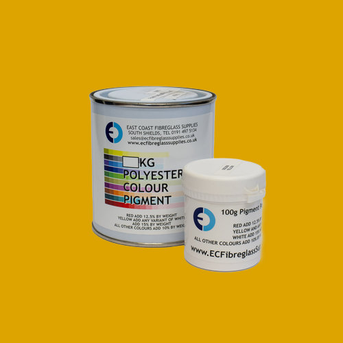 RAL 1004 (GT) Polyester Pigment - Golden Yellow