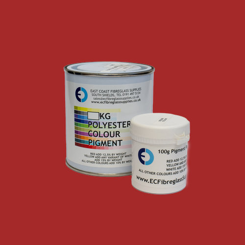 RAL 3000 (GT) Polyester Pigment - Flame Red