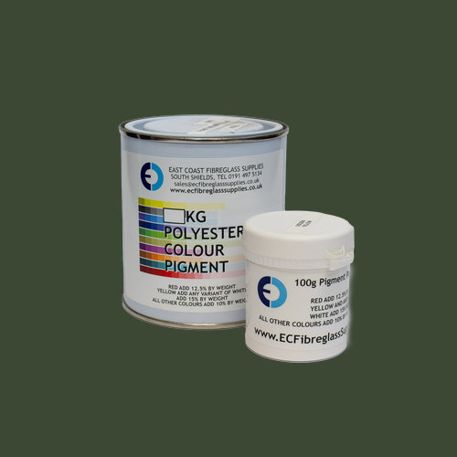 RAL 6020 Polyester Pigment - Chrome Green