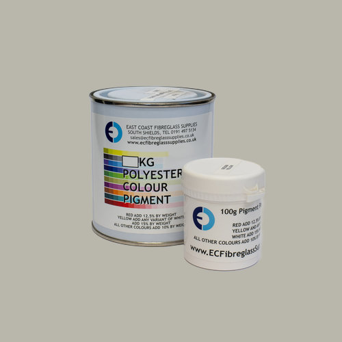 RAL 7044 (GT) Polyester Pigment - Silk Grey