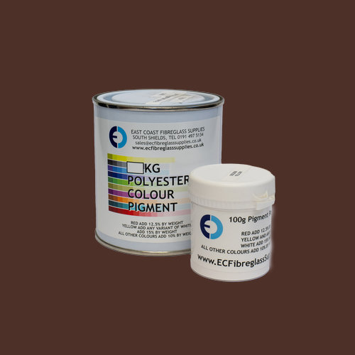 RAL 8016 (GT) Polyester Pigment - Mahogany Brown