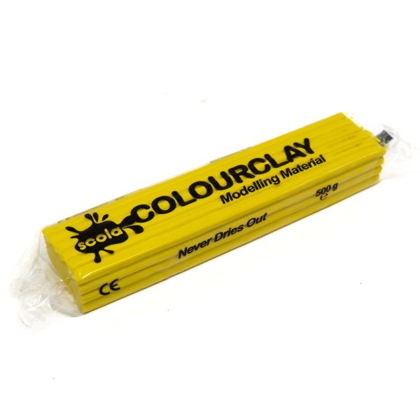 Colour Clay Modelling Clay (Plasticine) - White