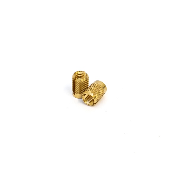 Brass Expansion Inserts for Plastics - M5 Headed