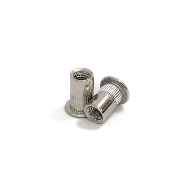 Grooved Body Open End Rivet Nuts