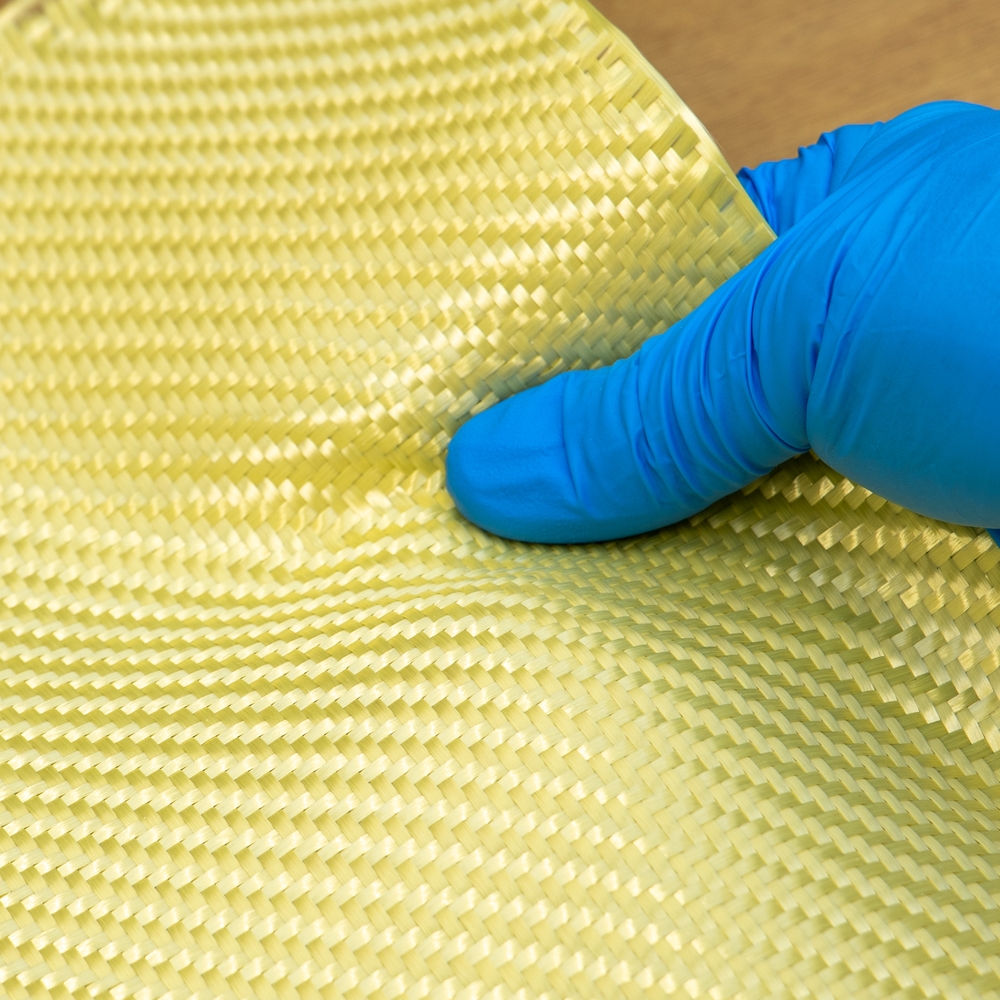 300g sq mt Twill Weave Kevlar® Cloth - 1mt wide