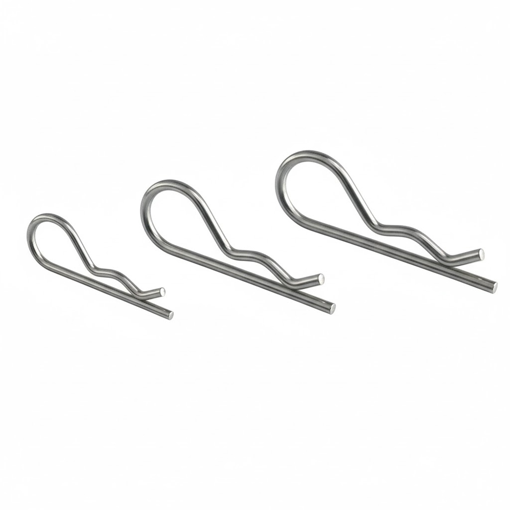 R-Clip (Spring Cotter Pins) A4 316 Stainless Steel - 2mm