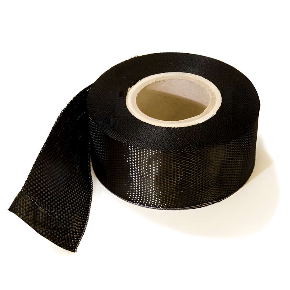 75mm Carbon Fibre plain weave tape - 240g