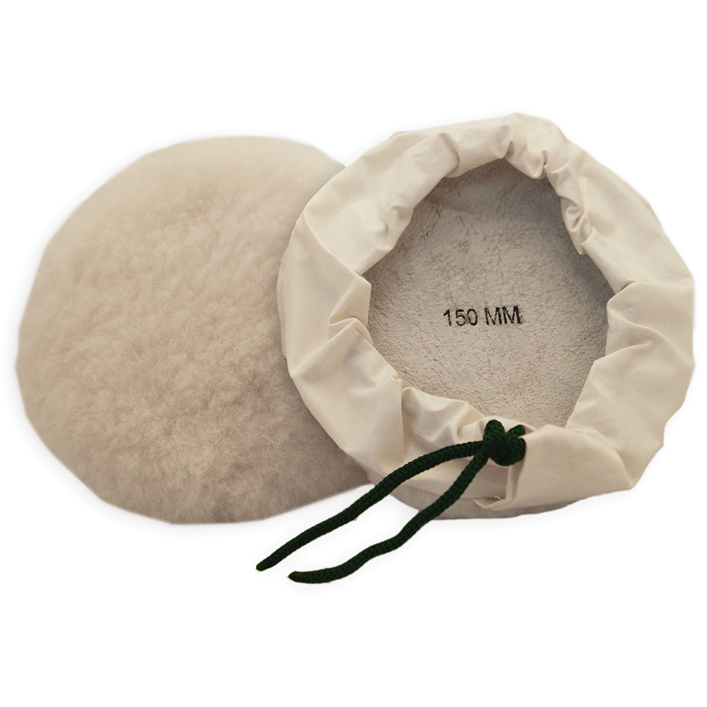 150mm Regular Tie Cord Wool Sheepskin Bonnet – 22mm Pile - 40110