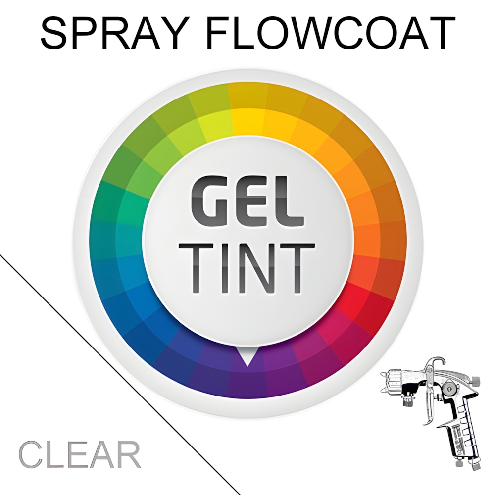 Spray Flowcoat (Polyester) GT-900 - Clear