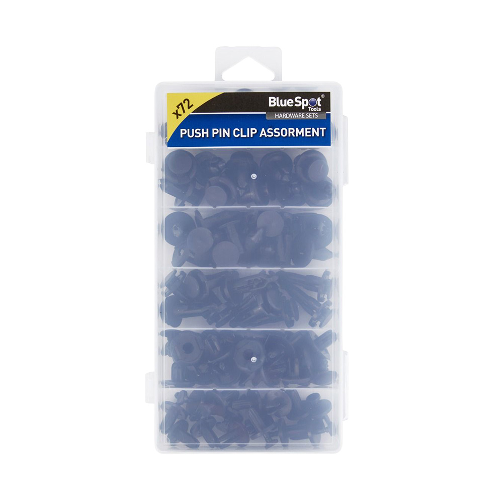 72pc Push Pin Clips