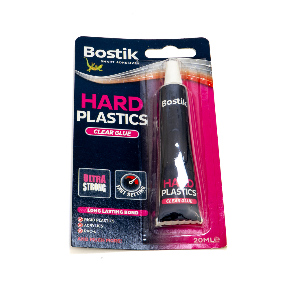 Bostik Hard Plastics Clear Adhesive 20ml