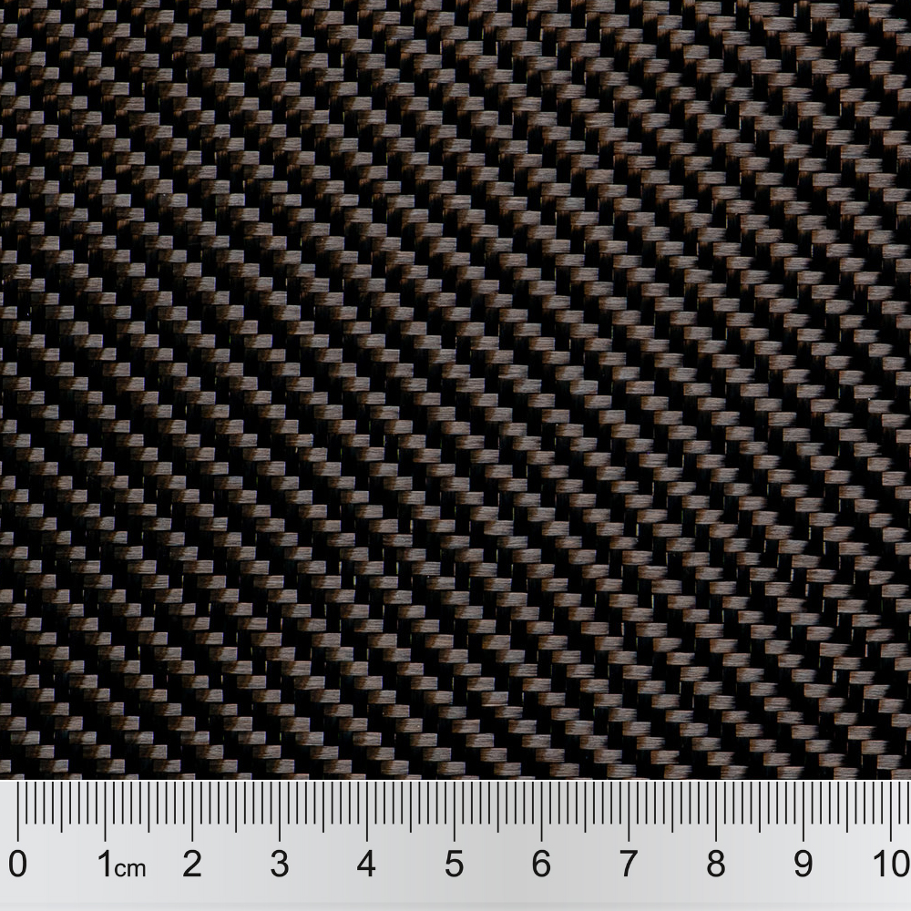 Twill Weave 2x2 Carbon Fibre Cloth - 245g - 1.25m wide