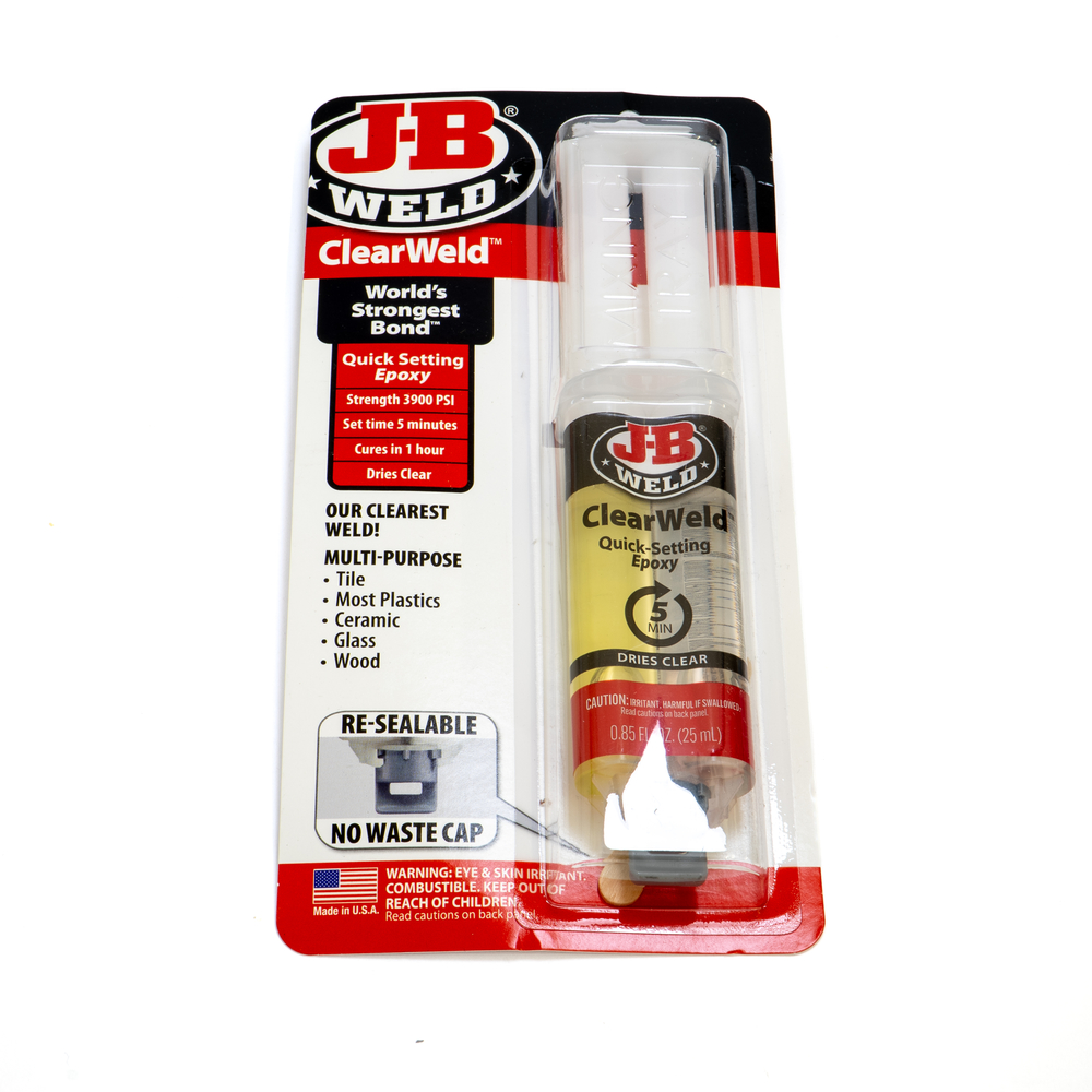 J-B Weld ClearWeld™ Epoxy Syringe 25ml