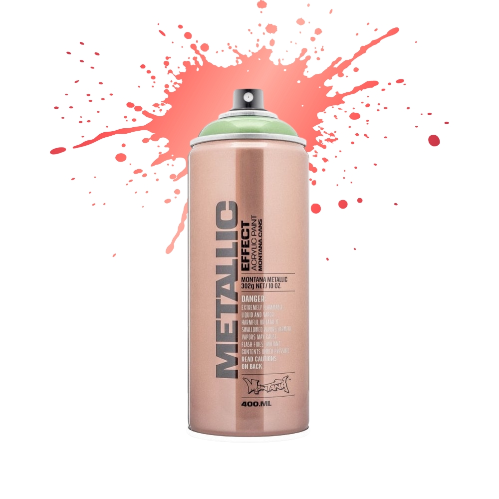 Montana Metallic Effect Spray Paint - EMC3020 Metallic Red