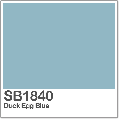 Duck Egg Blue SB1840 Polyester Flowcoat