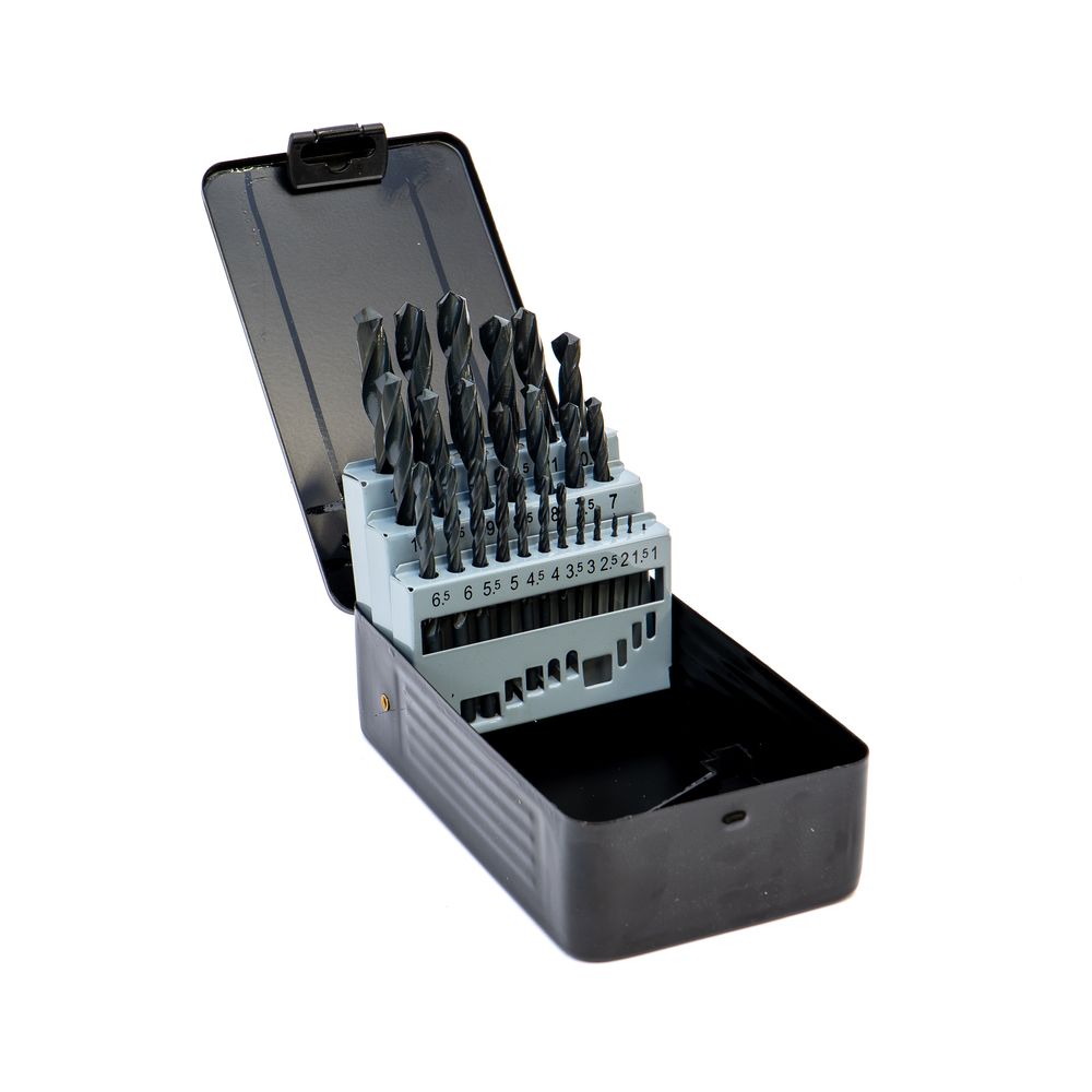Abracs 25pc HSS Drill Bit Set 1-13mm - DBHSSKIT25