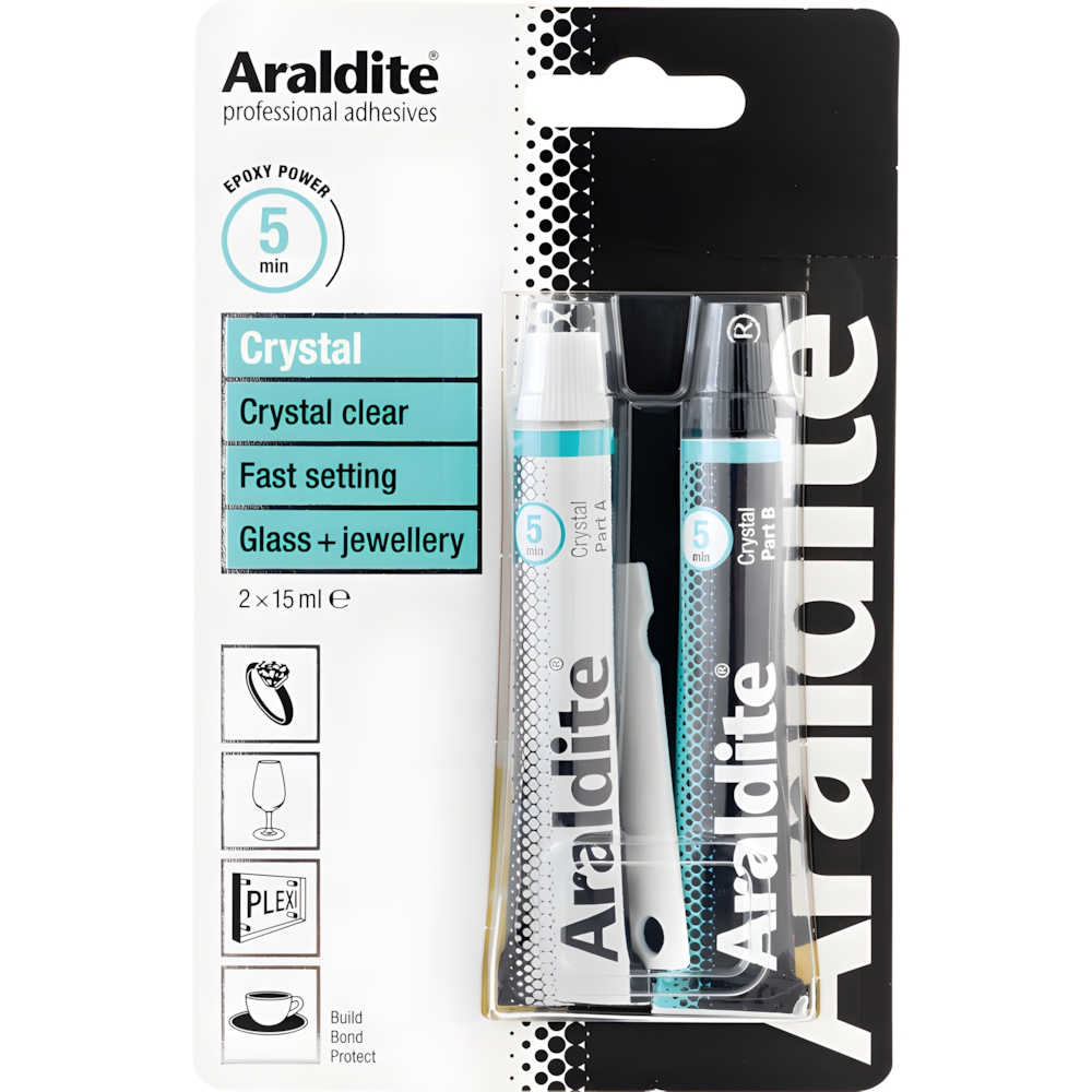 Araldite Crystal 2 part Adhesive