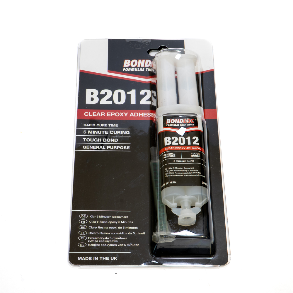 Bondloc B2012 5 Minute Clear Epoxy Resin 25ml