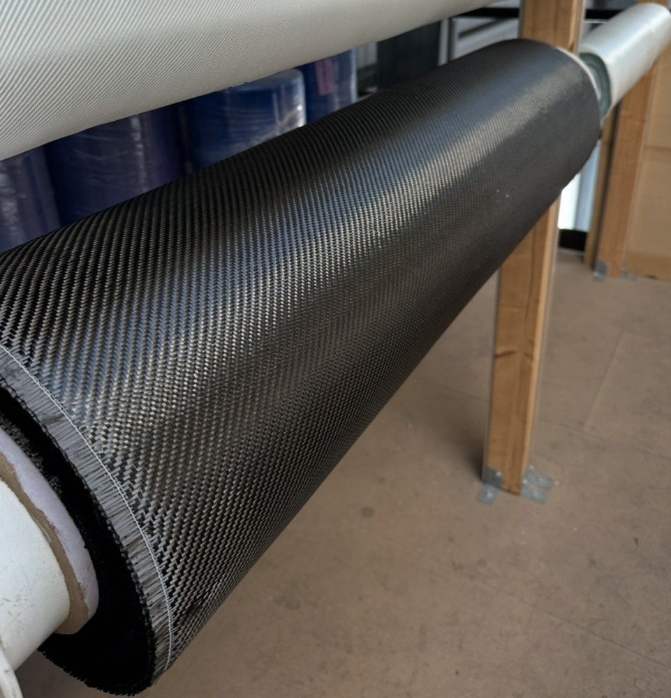 (clearance) 200gsm Carbon Fibre Cloth - Twill Weave Toray T300 - 1m wide