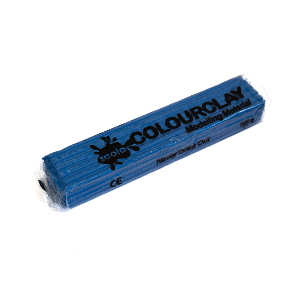 Colour Clay Modelling Clay (plasticine) - Cobalt Blue