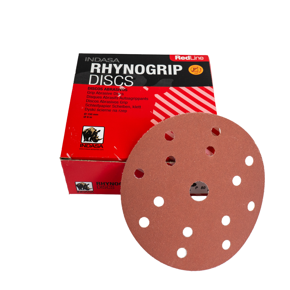 Rhynogrip Redline Abrasive Discs - P 80