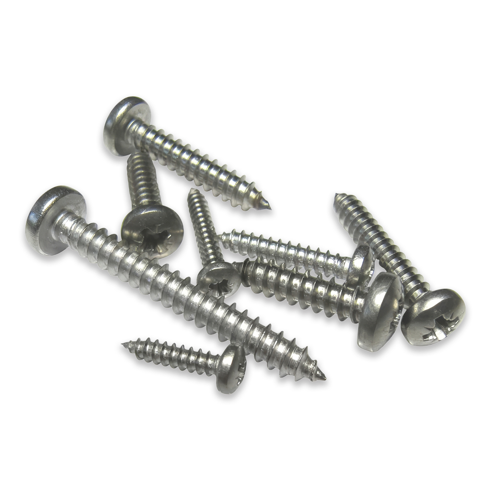 Self-Tapping Screws – Posi Pan Head (A4 Marine Grade) - 4.8 x 38mm