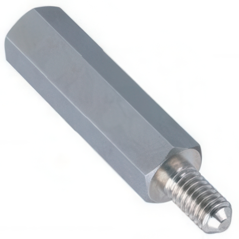 Stainless Steel A1 (303) Slotted Self-Tapping Threaded Inserts - M4 x 8mm