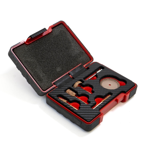 Perma-Grit® KT5F – Fine Rotary Kit (4 Burrs + RD2 Cutting Disc)