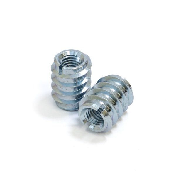 Threaded Inserts for Wood Slotted Drive Steel - M16 x 25mm