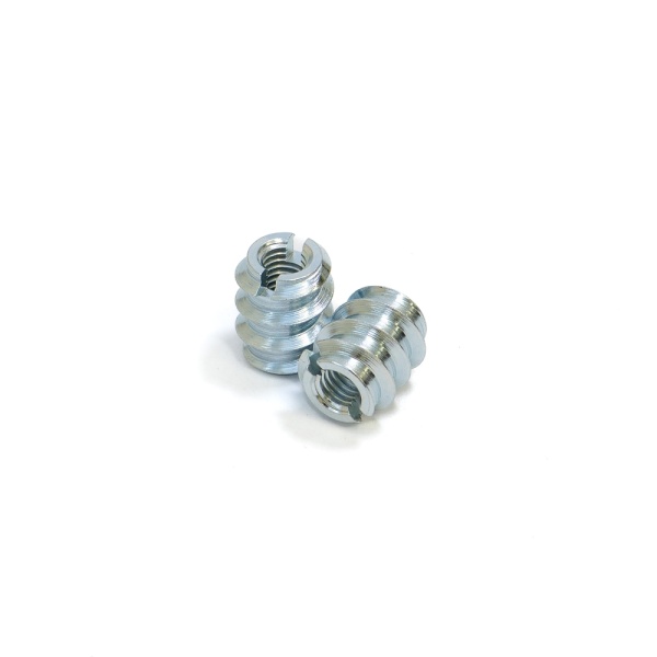 Threaded Inserts for Wood Slotted Drive Steel