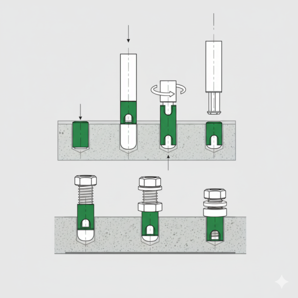 Self-Tapping Threaded Inserts - Fast Delivery - ECF