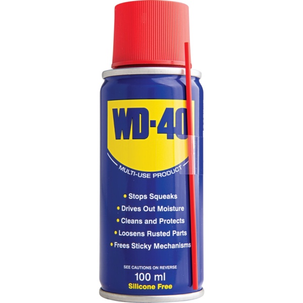 WD-40 Multi-Purpose Lubricant - 100ml aerosol