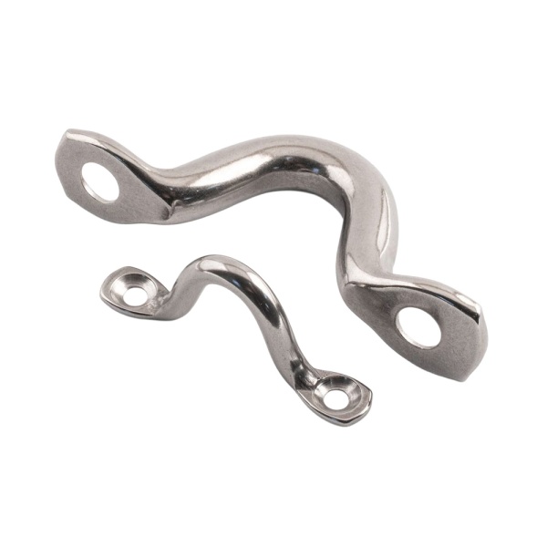 Wire Eye Lacing Straps - 316 / A4 Stainless Steel - 80mm